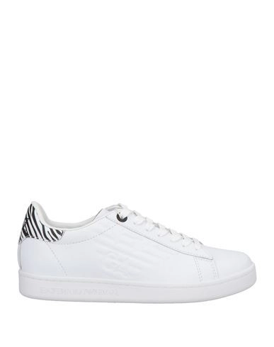EA7 Leather Low-top Sneakers
