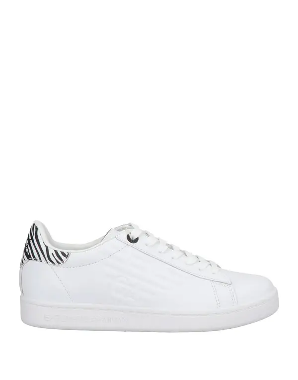 EA7 Leather Low-top Sneakers