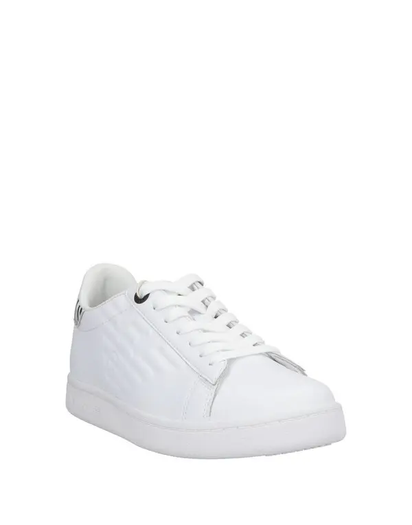 EA7 Leather Low-top Sneakers