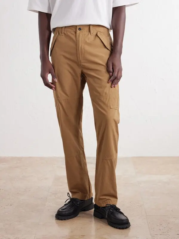Polo Ralph Lauren Straight-leg Cotton-canvas Cargo Trousers