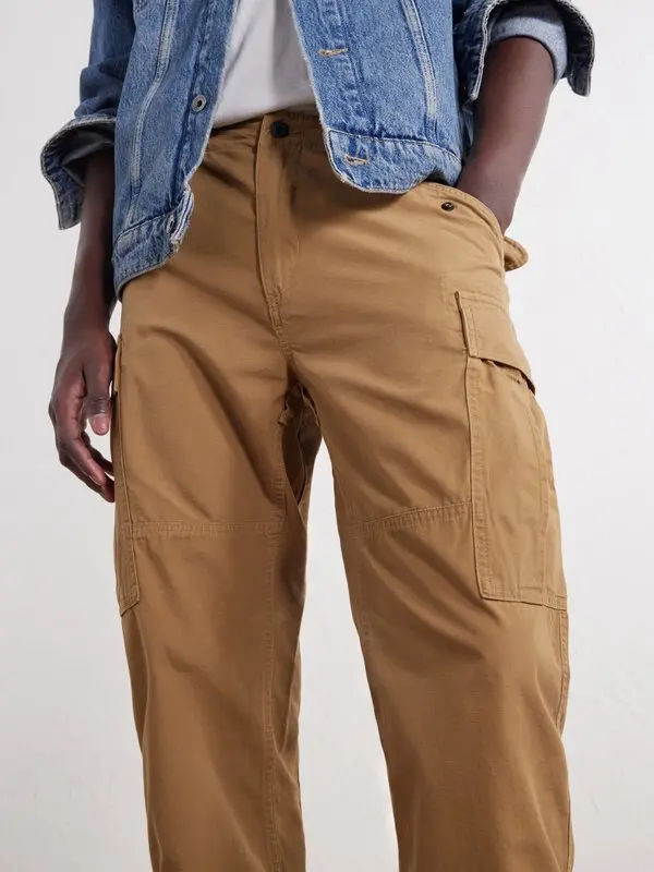 Polo Ralph Lauren Straight-leg Cotton-canvas Cargo Trousers