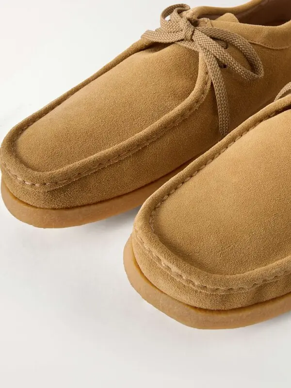 SEBAGO Koala Suede Derby Shoes - Beige