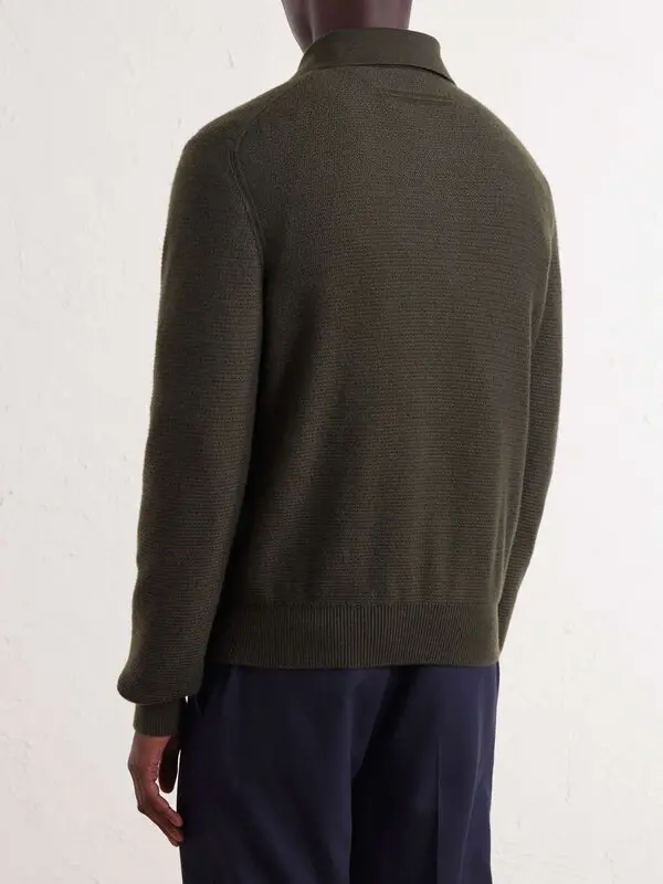 Zegna Oasi Cashmere Polo Shirt