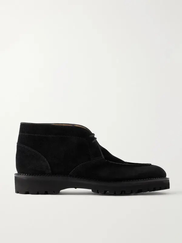 John Lobb Suede Chukka Boots