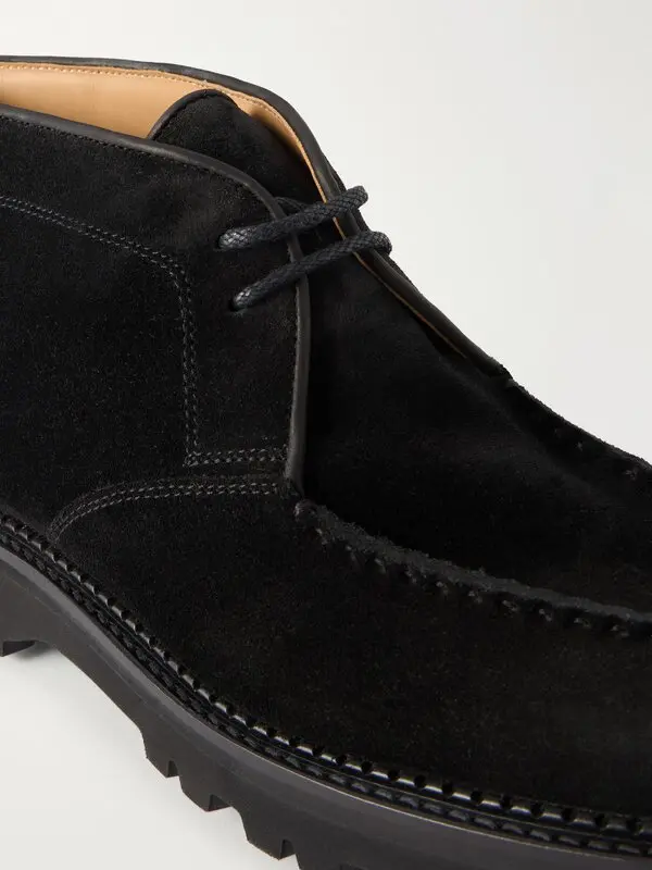 John Lobb Suede Chukka Boots