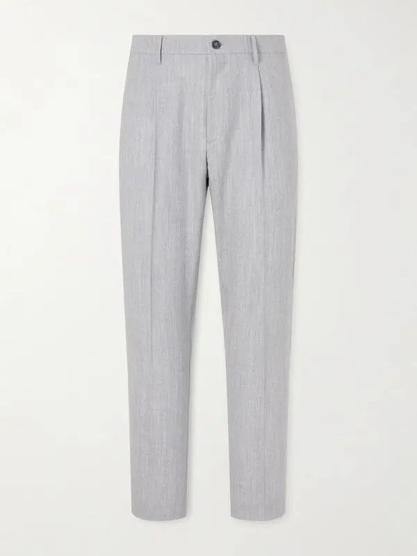 Canali Straight-leg Wool Trousers