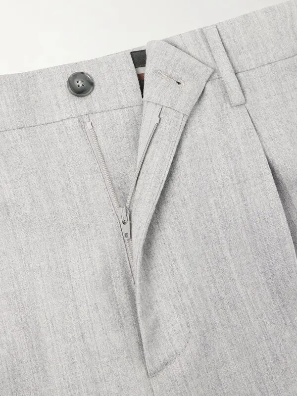 Canali Straight-leg Wool Trousers