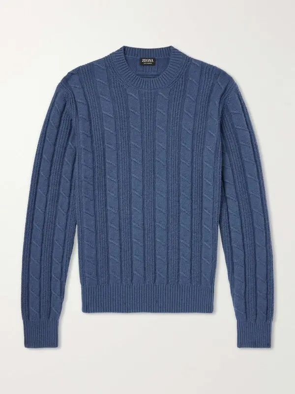 Zegna Oasi Knitted Cashmere Sweater