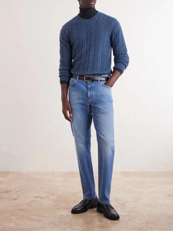 Zegna Oasi Knitted Cashmere Sweater