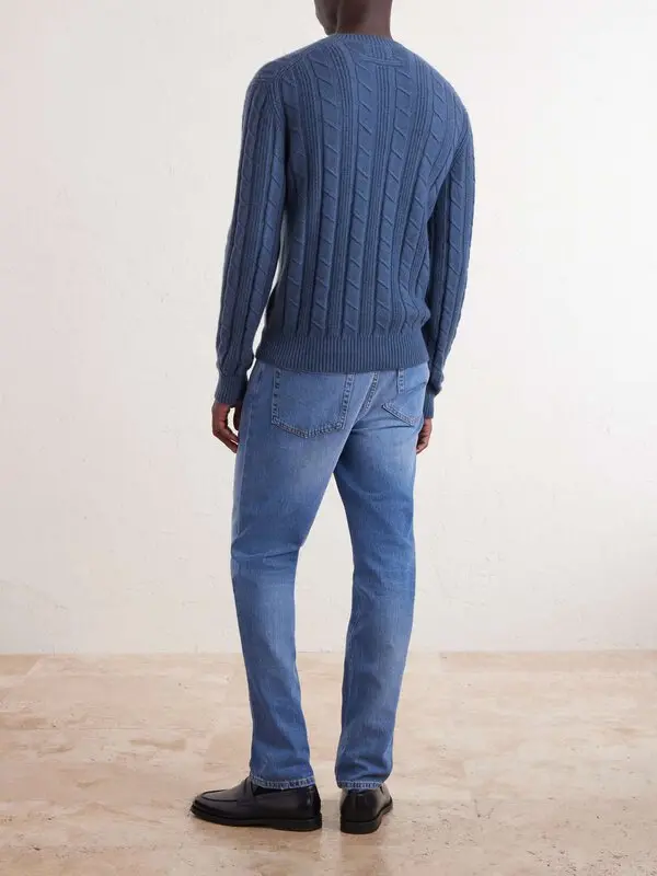 Zegna Oasi Knitted Cashmere Sweater