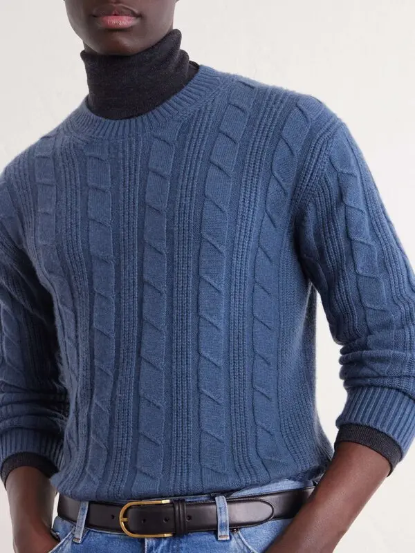 Zegna Oasi Knitted Cashmere Sweater