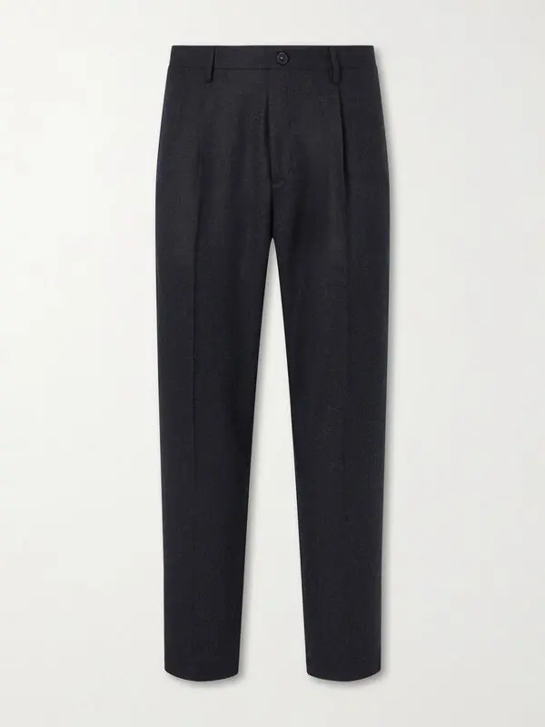 Canali Straight-leg Wool Trousers