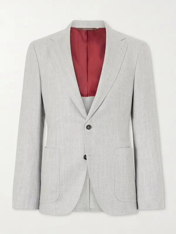 Canali Kei Wool Blazer