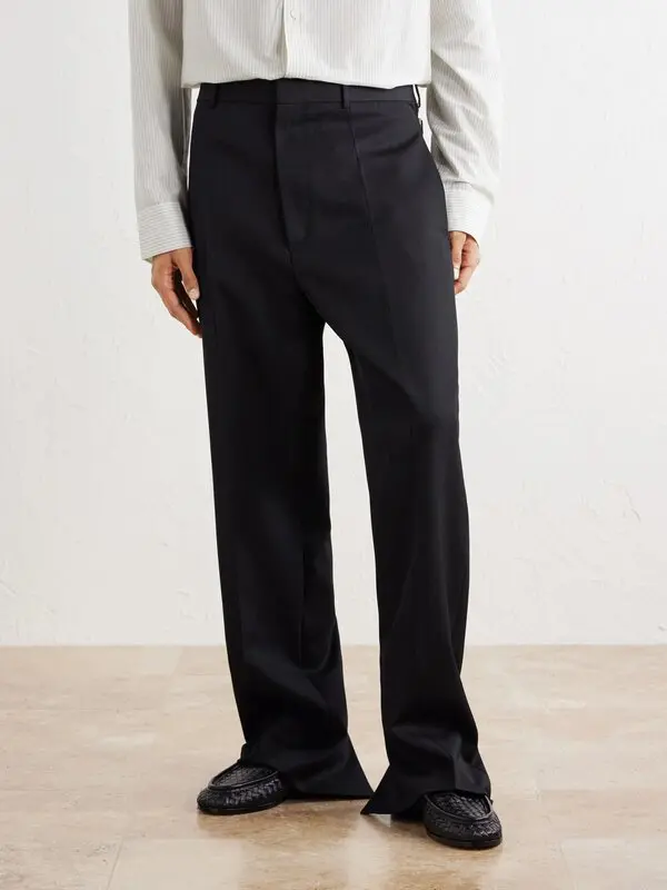 Bottega Veneta Straight-leg Wool Trousers