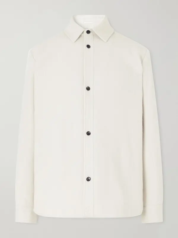 Mr P. Herringbone Cashmere Overshirt