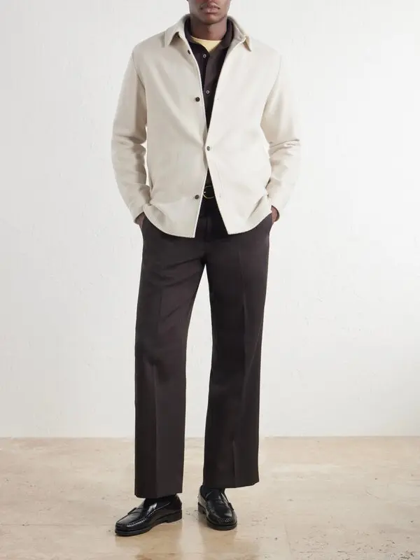 Mr P. Herringbone Cashmere Overshirt