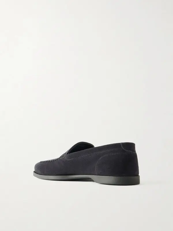 John Lobb Pace Suede Loafers
