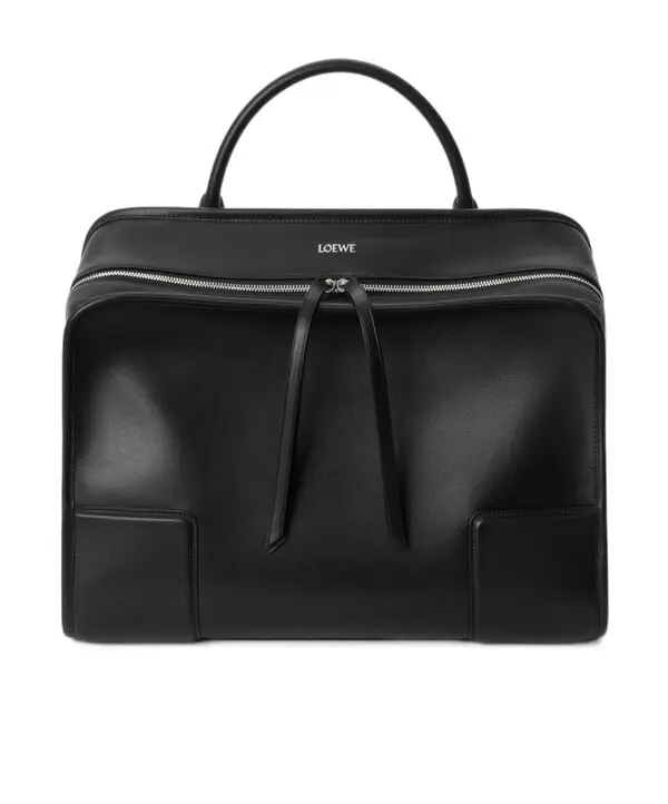 Loewe Xl Amazona 180 Bag In Soft Calfskin - Black