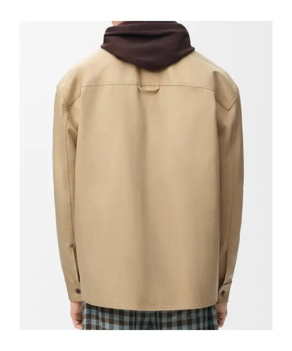 Loewe Contrast Patch Jacket - Light Brown