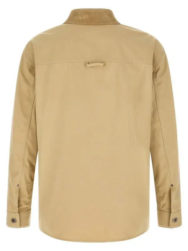 Loewe Contrast Patch Jacket - Light Brown