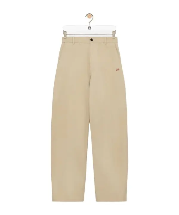 Loewe Cotton Twill Trousers