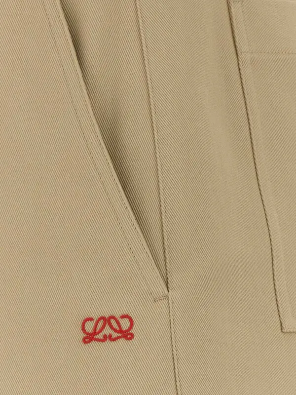 Loewe Cotton Twill Trousers