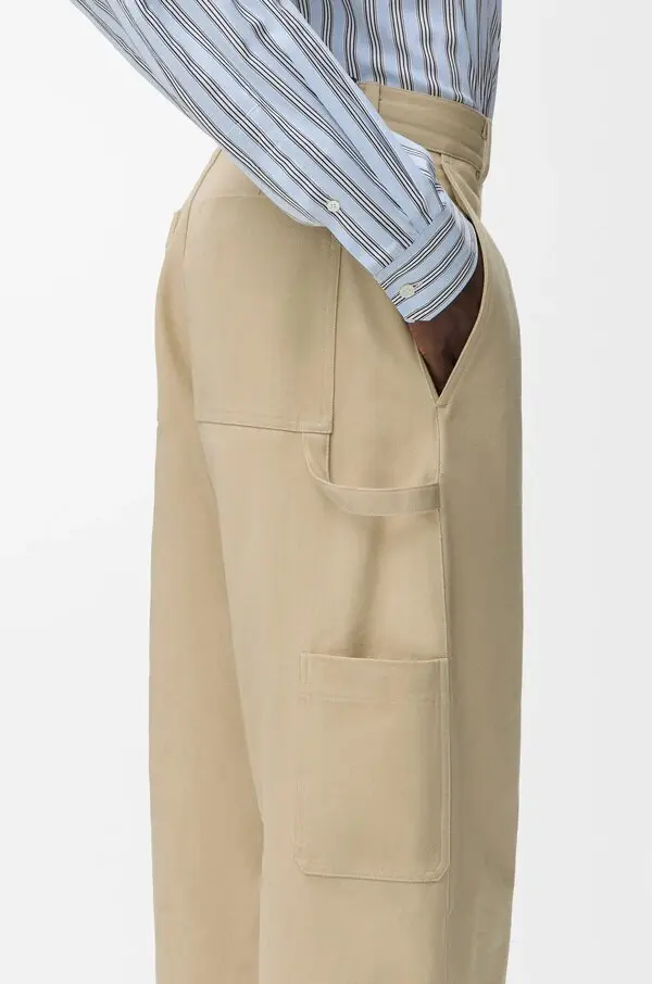 Loewe Cotton Twill Trousers