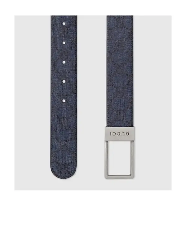 Gucci Engraved-logo Buckle-fastening Belt