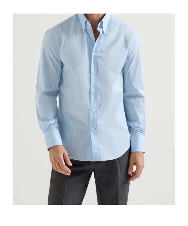 Brunello Cucinelli Striped Shirt