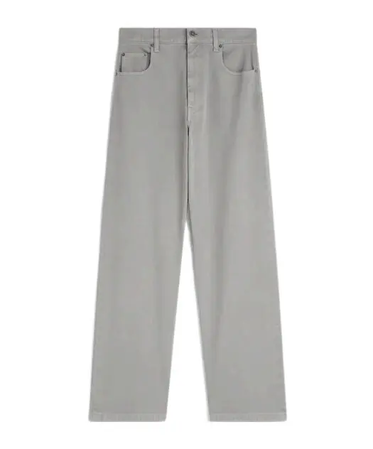 Phoebe Philo Belt Loop Jeans - Gray