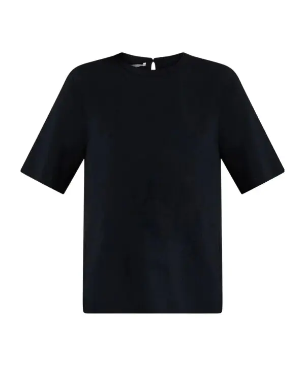 Stella McCartney Compact Knit T-shirt - Black