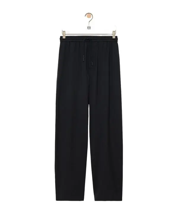 Loewe Tailored Drawstring Pants - Black