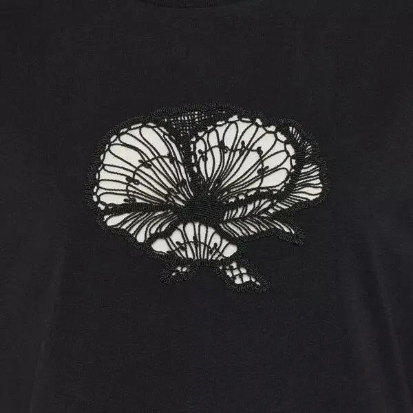 Stella McCartney Cut-out Cotton T-shirt