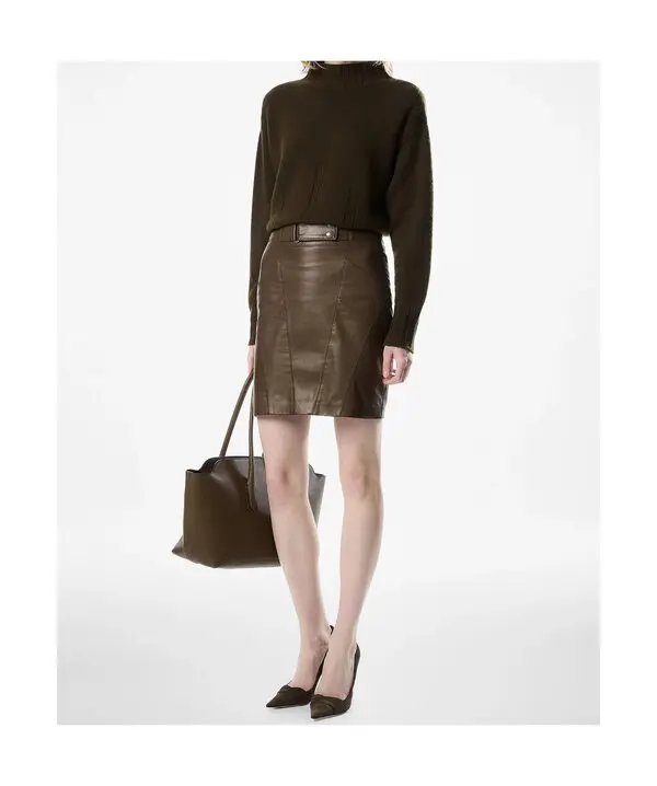 TOM FORD Leather Pencil Skirt