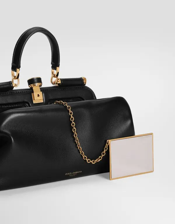 Dolce & Gabbana Logo Stamp Tote Bag - Black