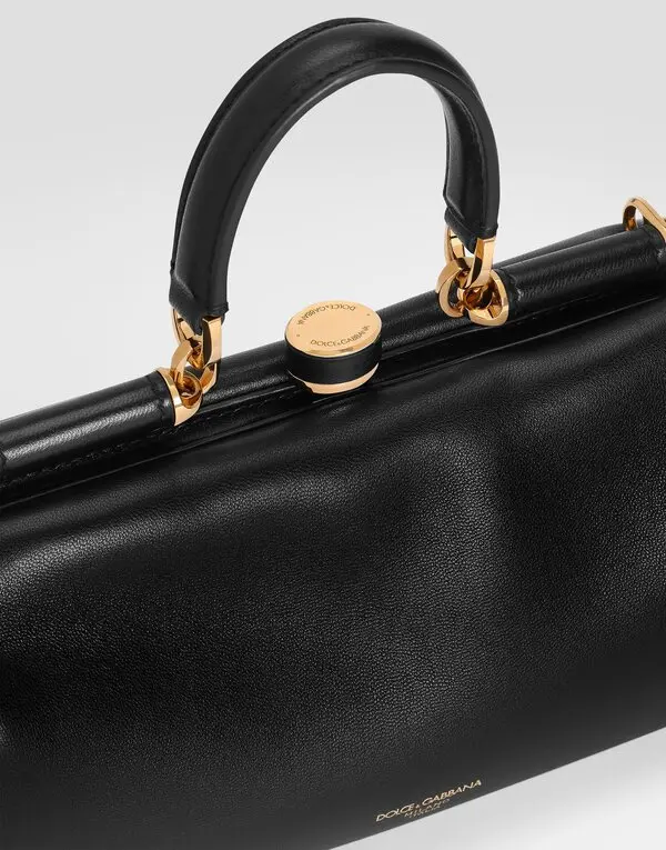 Dolce & Gabbana Logo Stamp Tote Bag - Black