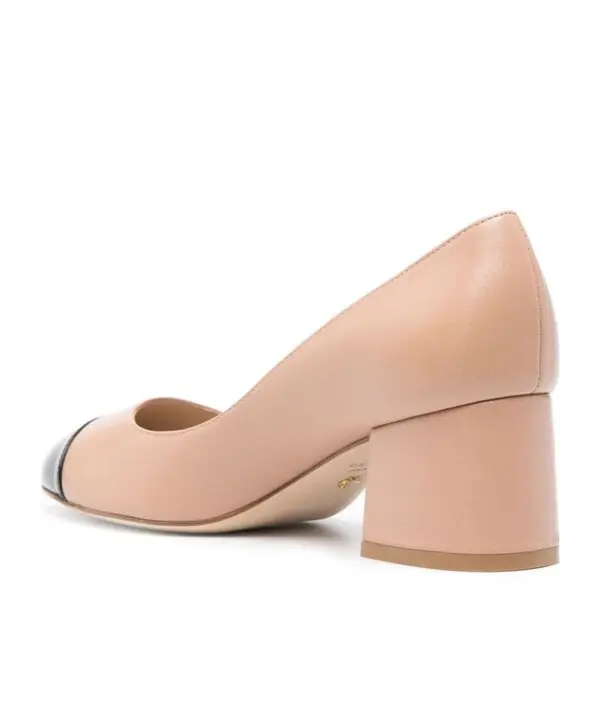 STUART WEITZMAN Contrast Toe High Heel Pumps