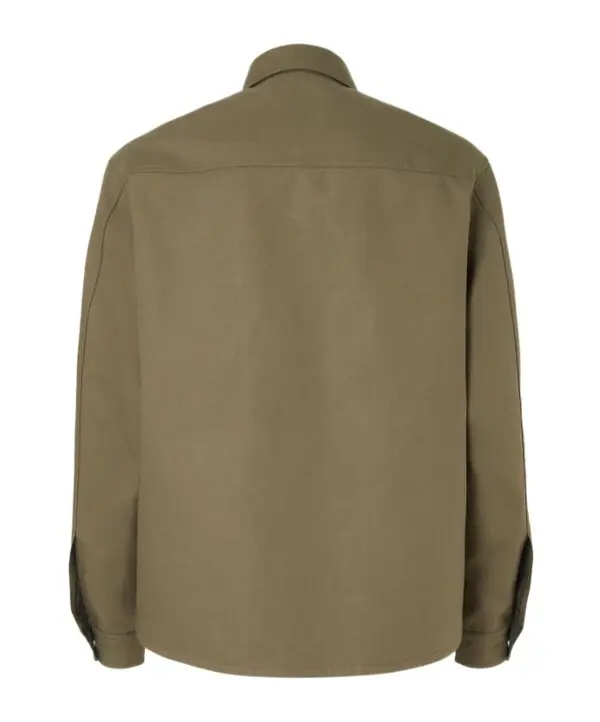 Fendi Mackintosh Fabric Blouson