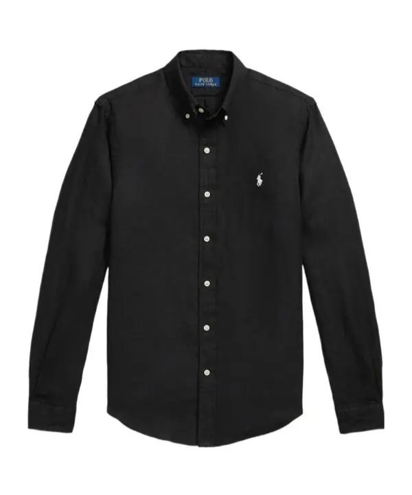 Ralph Lauren Slim Fit Button-down Shirt - Black