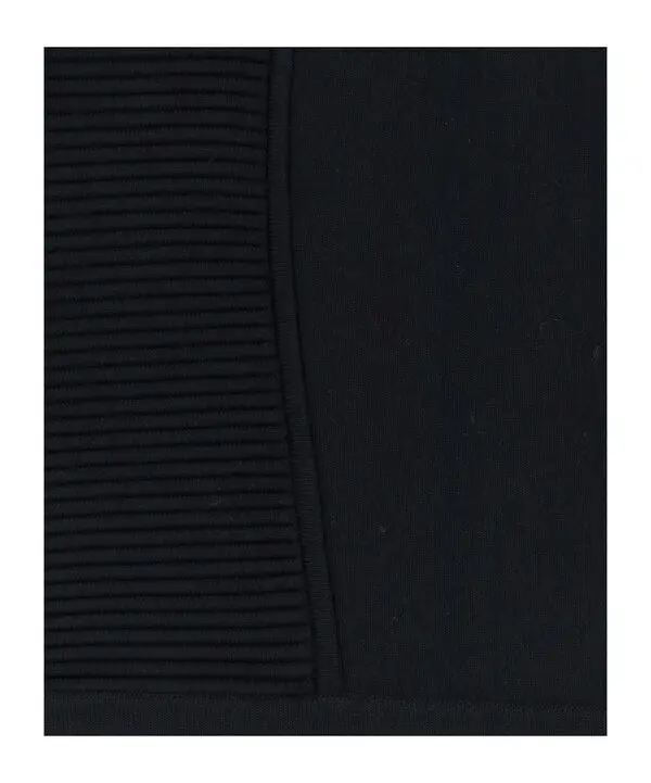 Elisabetta Franchi Sheer Panel Midi Dress