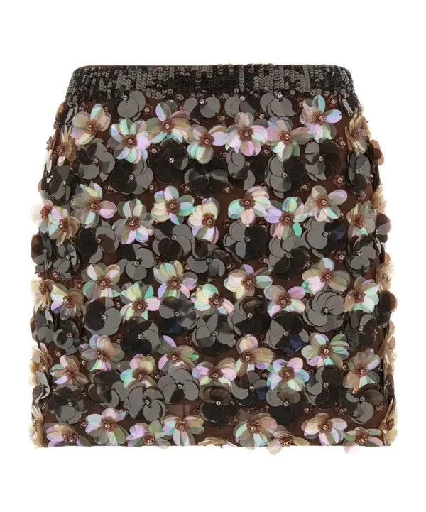 P.a.r.o.s.h Sequin-embellished Skirt