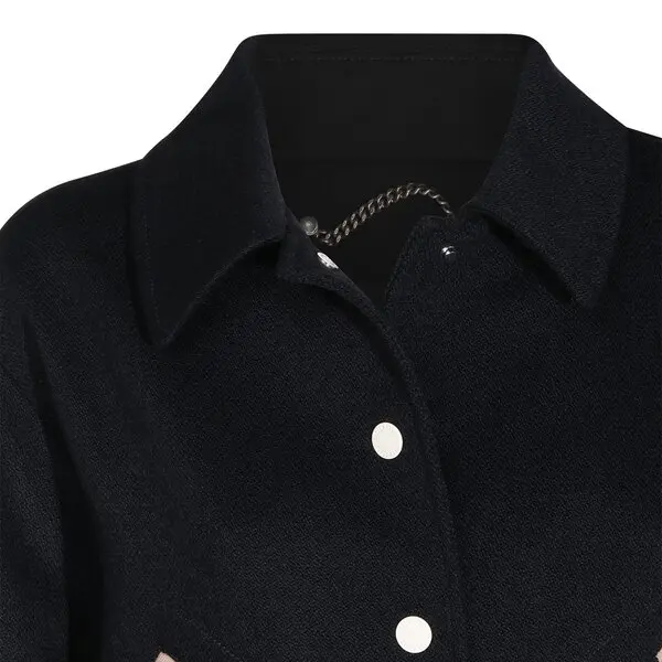 GOLDEN GOOSE Virgin Wool Floral Embellished Casual Jacket