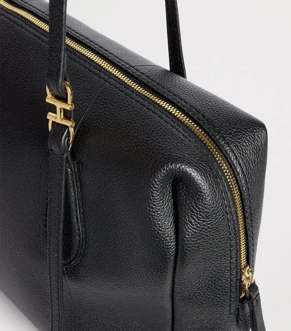 Harrods Medium Leather Wren Shoulder Bag