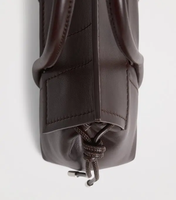 Harrods Small Leather Marcie Shoulder Bag