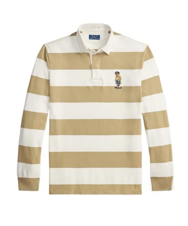 Polo Ralph Lauren Polo Bear Stripe Polo Shirt