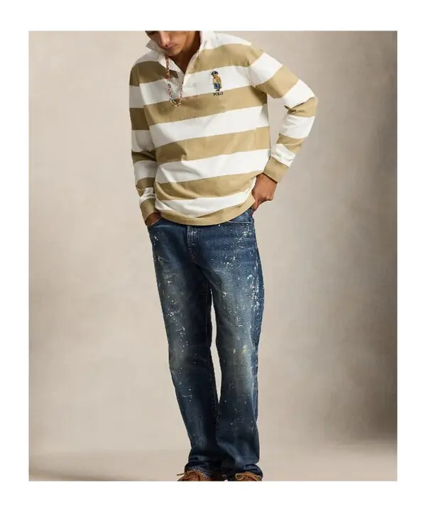 Polo Ralph Lauren Polo Bear Stripe Polo Shirt