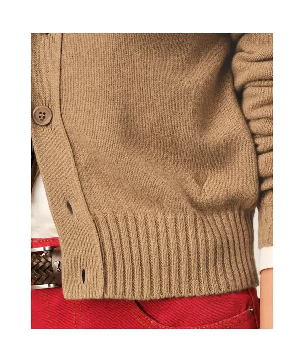 AMI Paris De Coeur Knitted Cardigan
