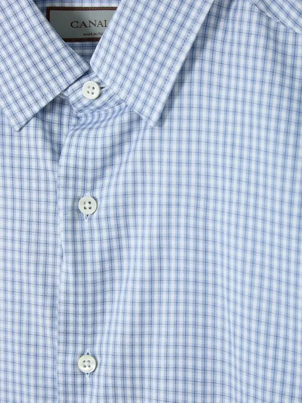 Canali Plaid Shirt