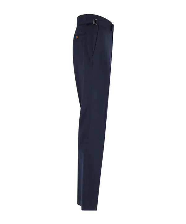 VIVIENNE WESTWOOD High Waisted Straight Leg Trousers