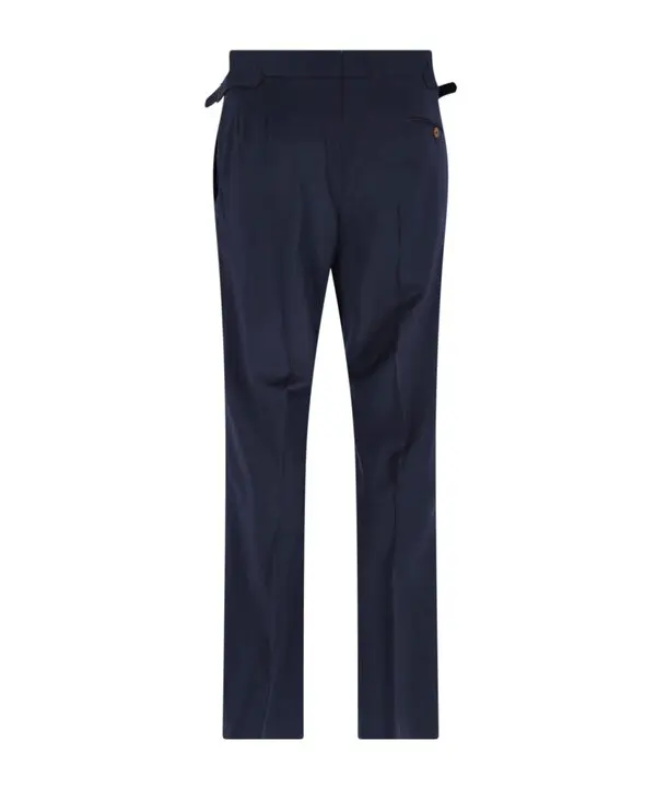 VIVIENNE WESTWOOD High Waisted Straight Leg Trousers